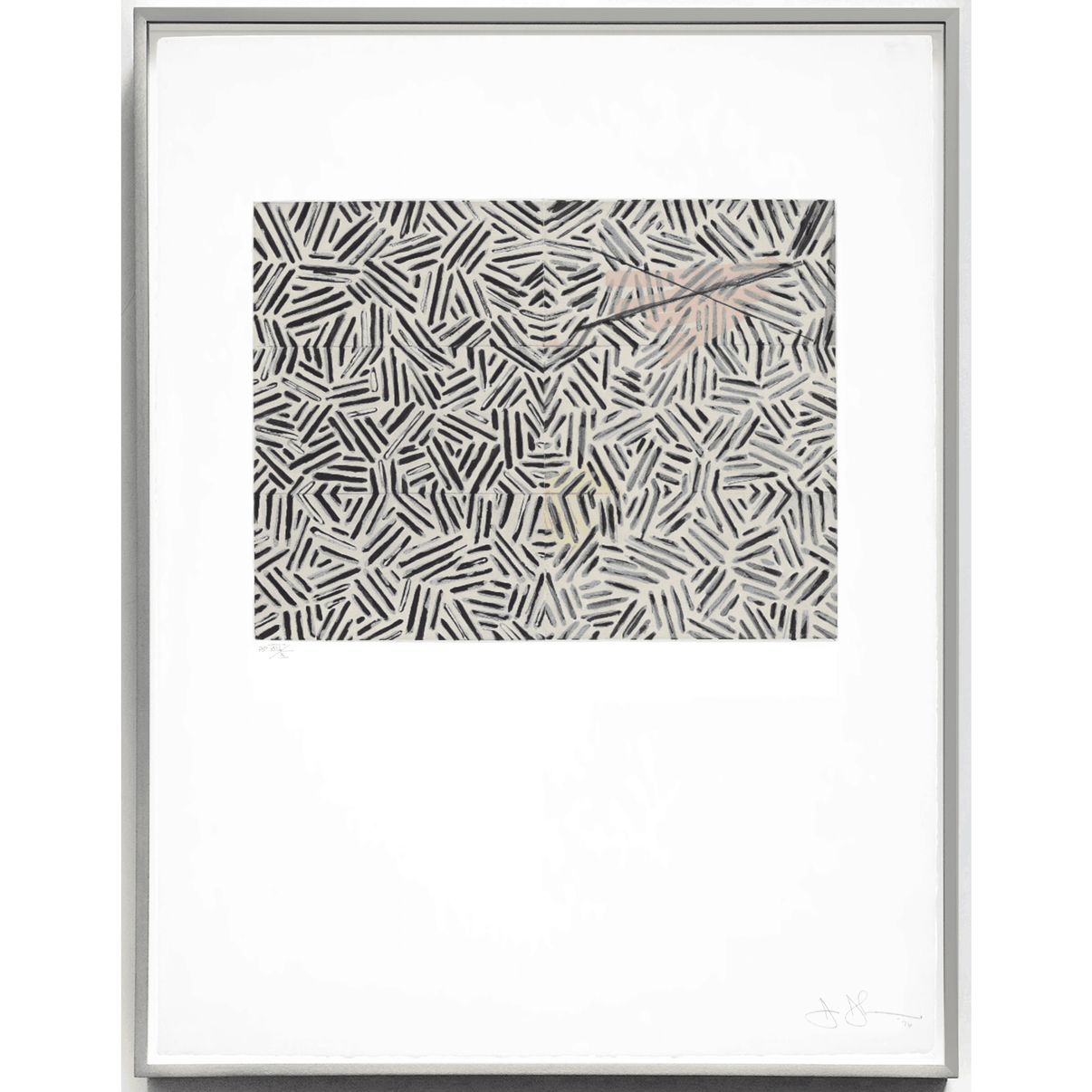 Jasper Johns Corpse & Mirror ULAE 167, 1976 Museum Quality Ltd Edition ...