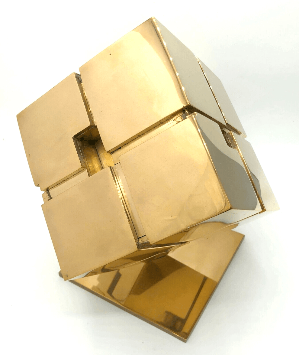 Tony Rosenthal Marty's Cube 1983 |Joseph K. Levene Fine Art, Ltd ...