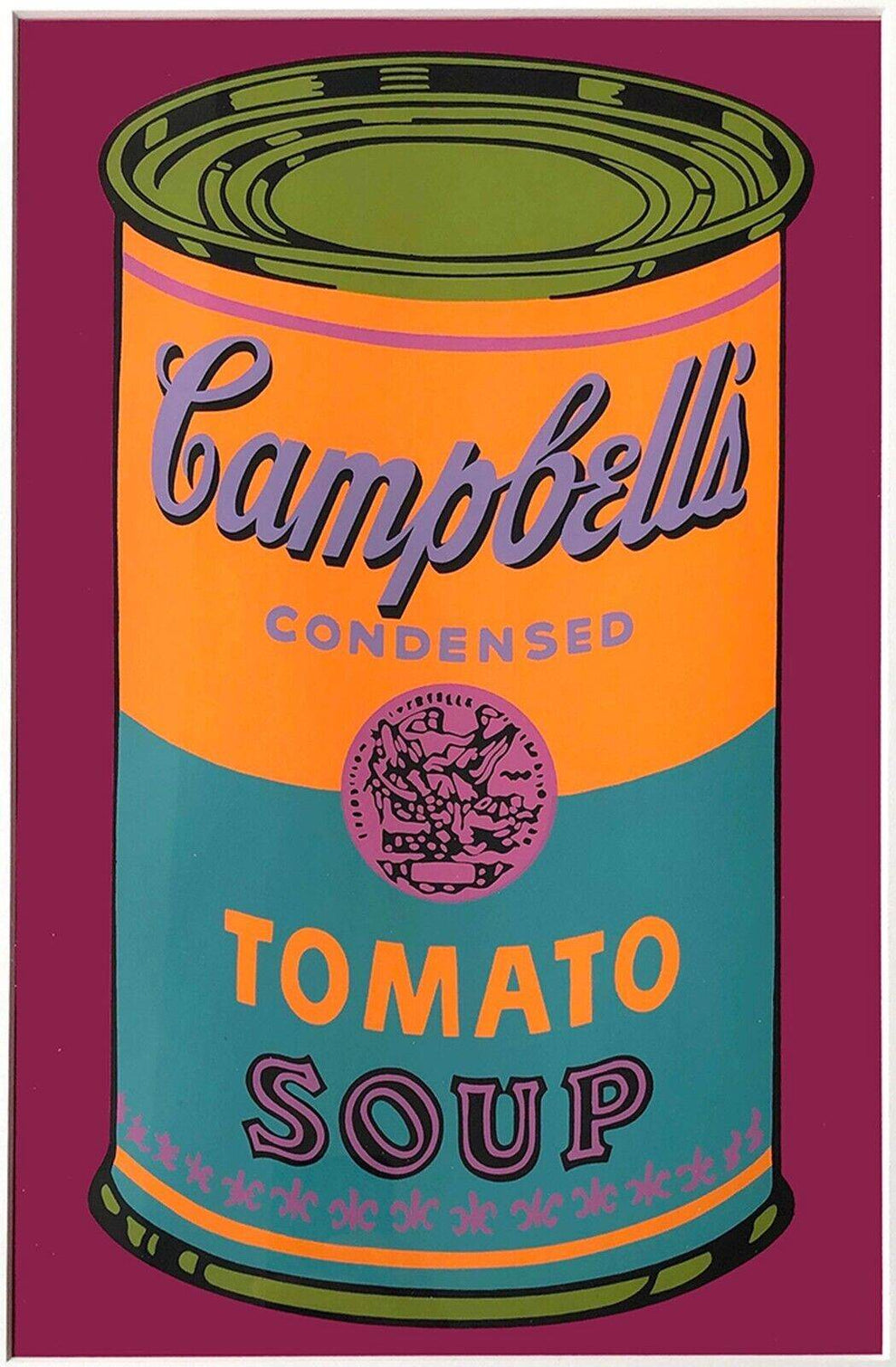Andy Warhol Tomato Soup Can 1968 Original Color Screenprint on Paper ...